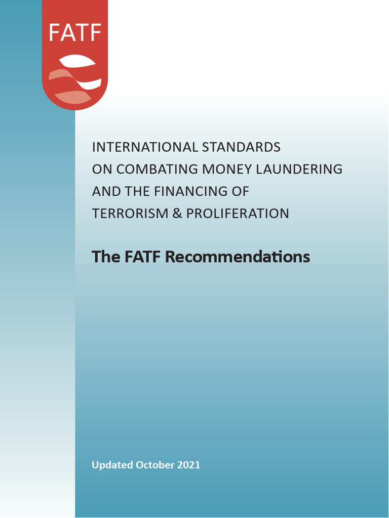FATF Recommendations 2012 | PDF | Terrorism Financing | Business