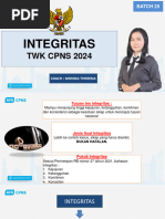 Pengertian Pakta Integritas | PDF