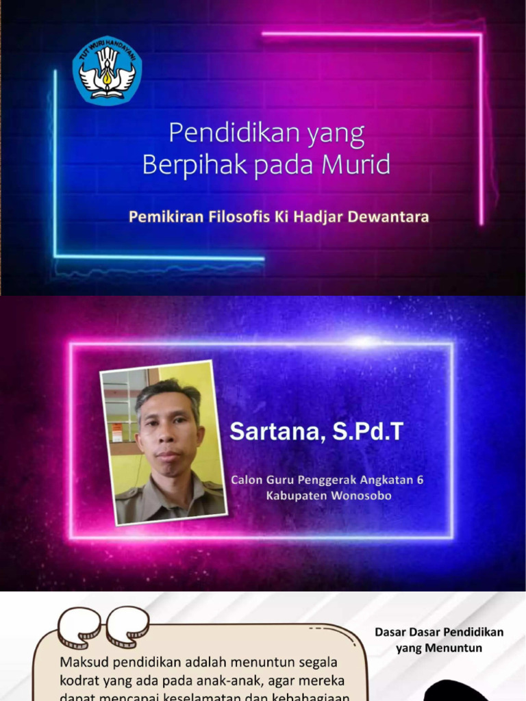 PDF Demonstrasi Kontekstual CGP Modul 11pptx | PDF