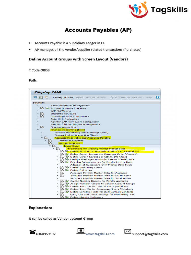 Accounts Payable in SAP | PDF | Accounts Payable | Payments