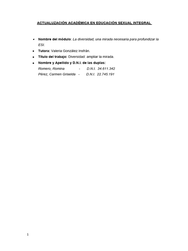 m2 - Trab Final - Duplas | PDF | Identidad Política | Psicología Social