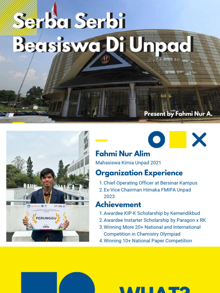 Serba Serbi Beasiswa Unpad | PDF