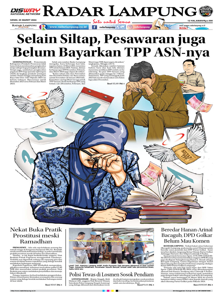 Radar Lampung, 25 Maret 2024 | PDF
