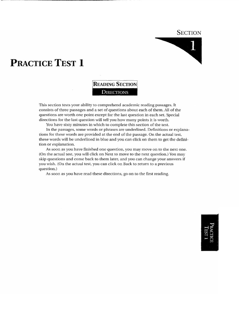 Practice Test 1 | PDF