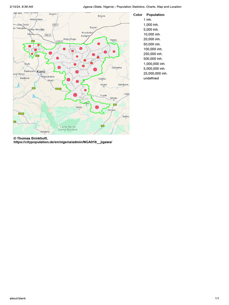 Jigawa (State, Nigeria) - Population Statistics, Charts, Map and ...