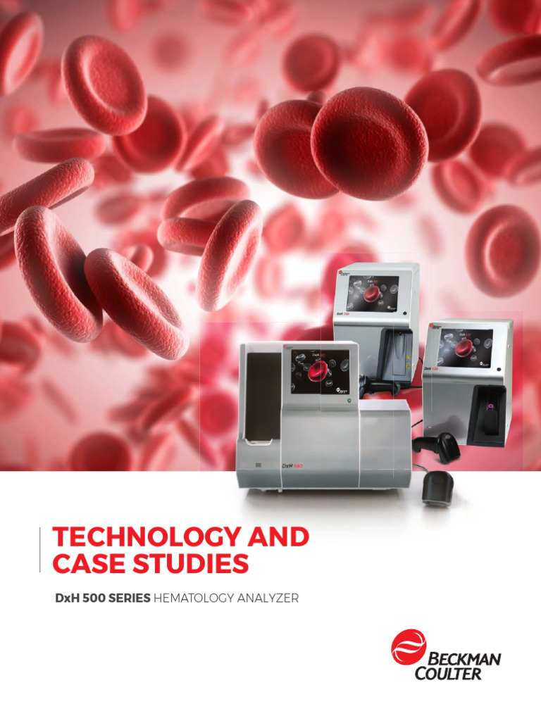DXH 500 Series Casebook | PDF | White Blood Cell | Red Blood Cell