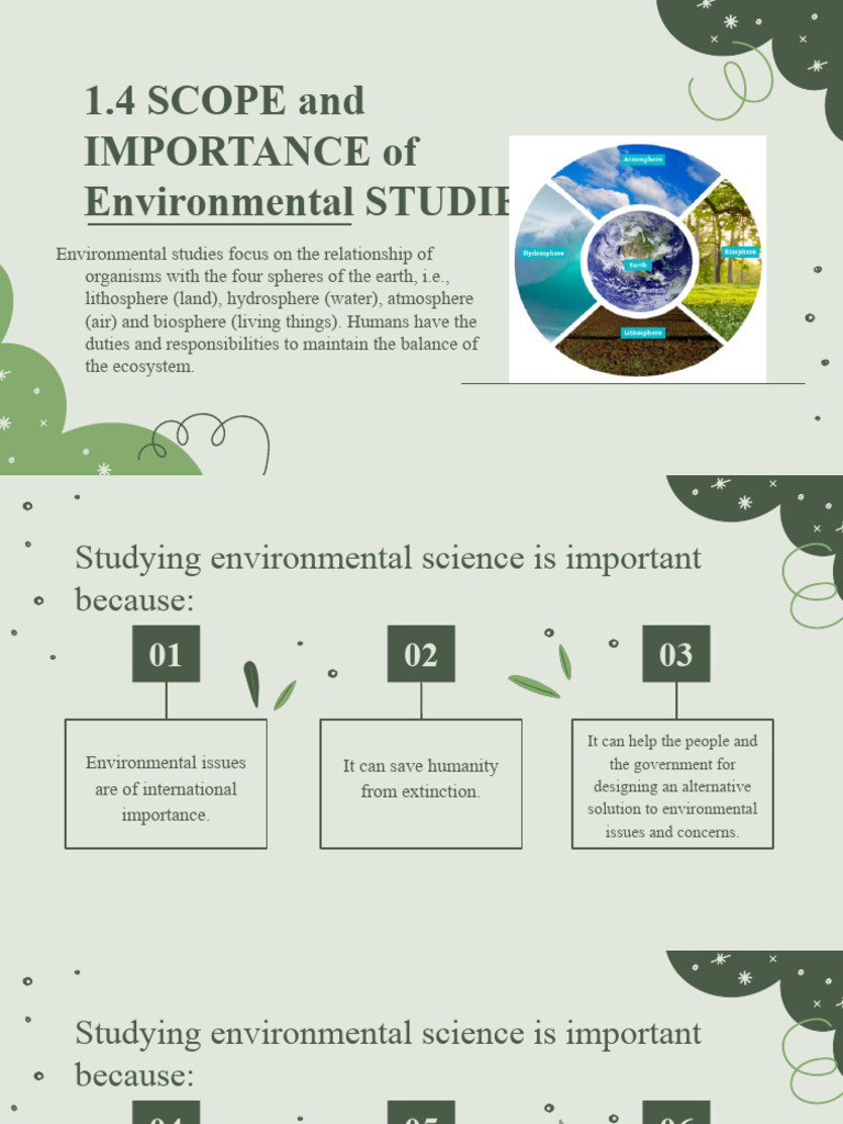 Environmental Science | PDF | Natural Environment | Conservation Biology
