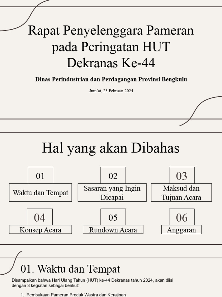 Bahan Rapat | PDF