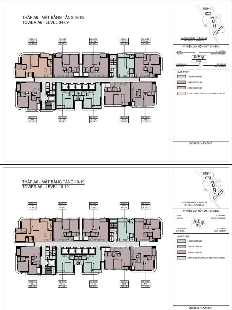 Floor Plan of A6 Tower | PDF