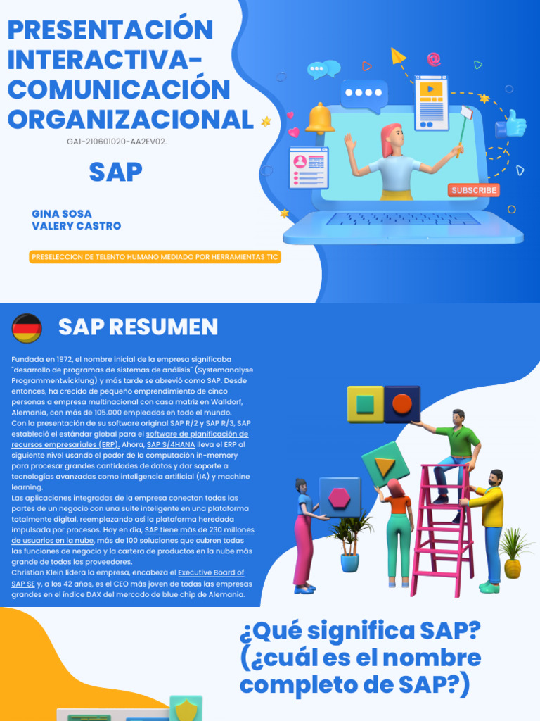 Presentación Interativa Comunicacion Organizacional Sap Ga1-210601020-Aa2ev02 | PDF ...