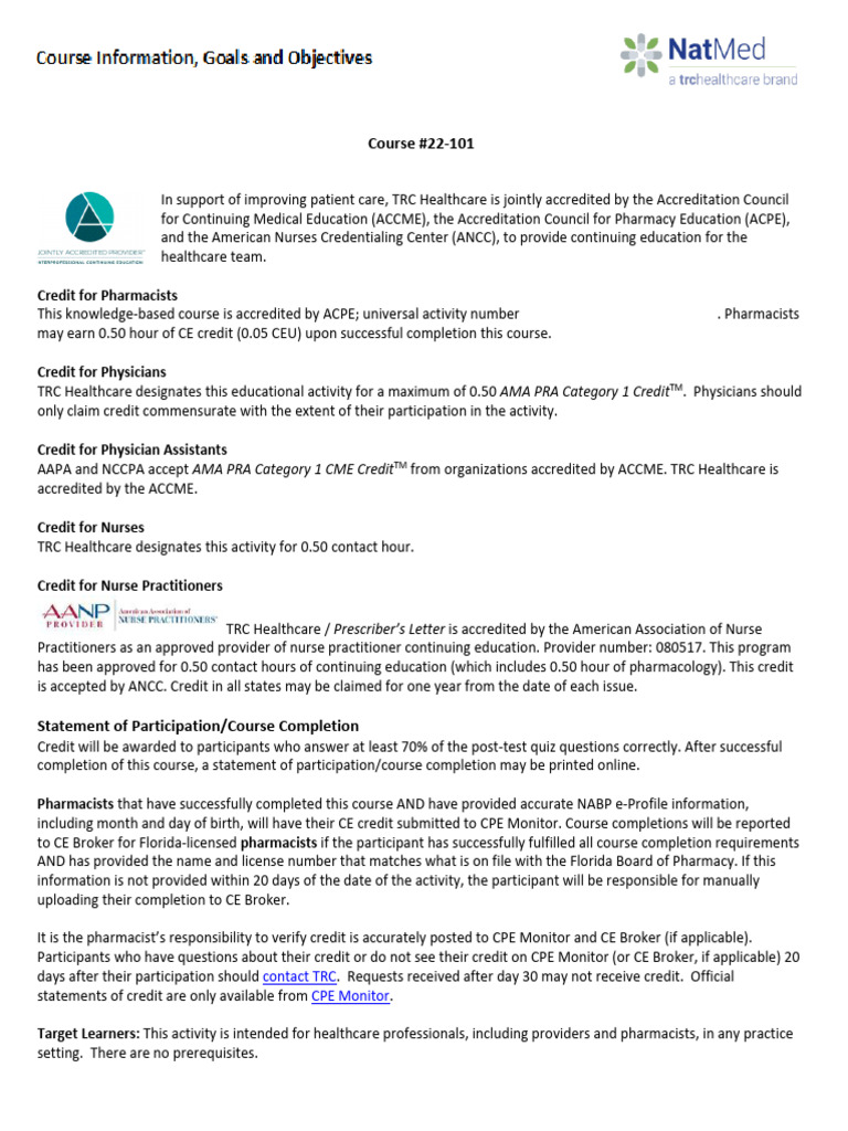 Cannabinoid Education for Healthcare Professionals | PDF | Pharmacy ...