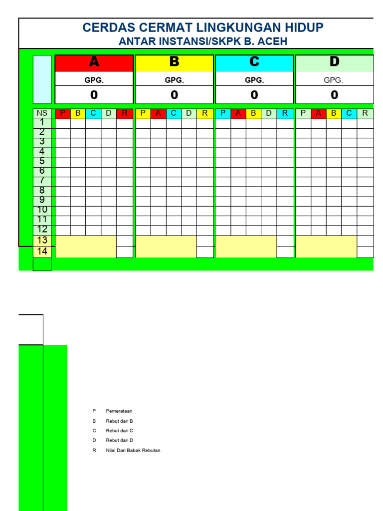Blanko Nilai Fahmil Real Now | PDF
