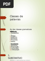 Mapa Mental - Classes Gramaticais | PDF | Substantivo | Tipologia linguística