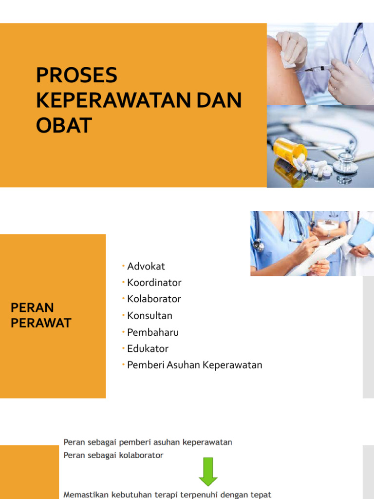 Proses Keperawatan Dan Obat | PDF