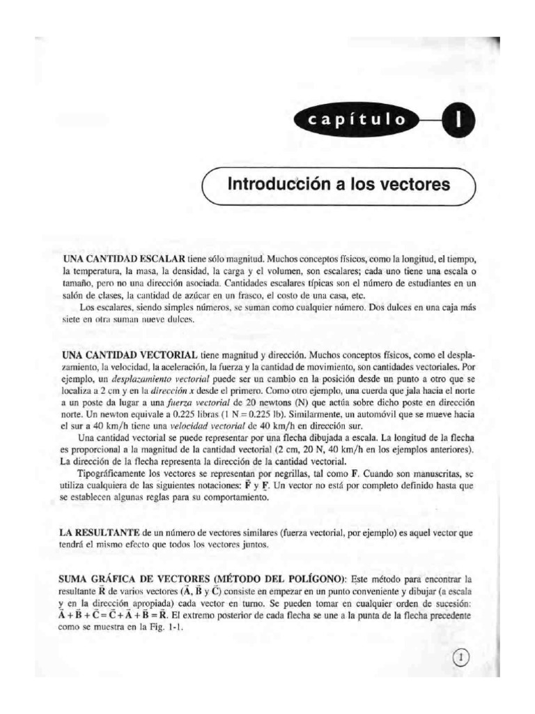 Introducción A Los Vectores | PDF