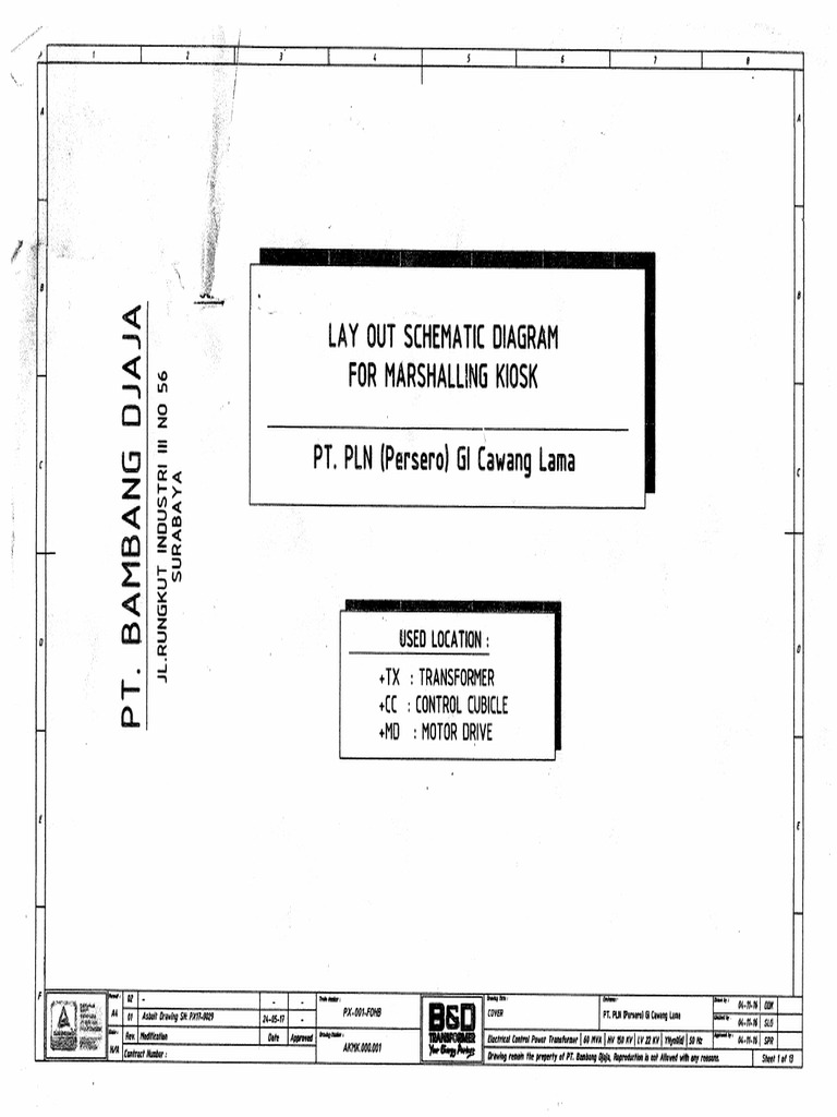 Drawing Trafo BND 2017 | PDF