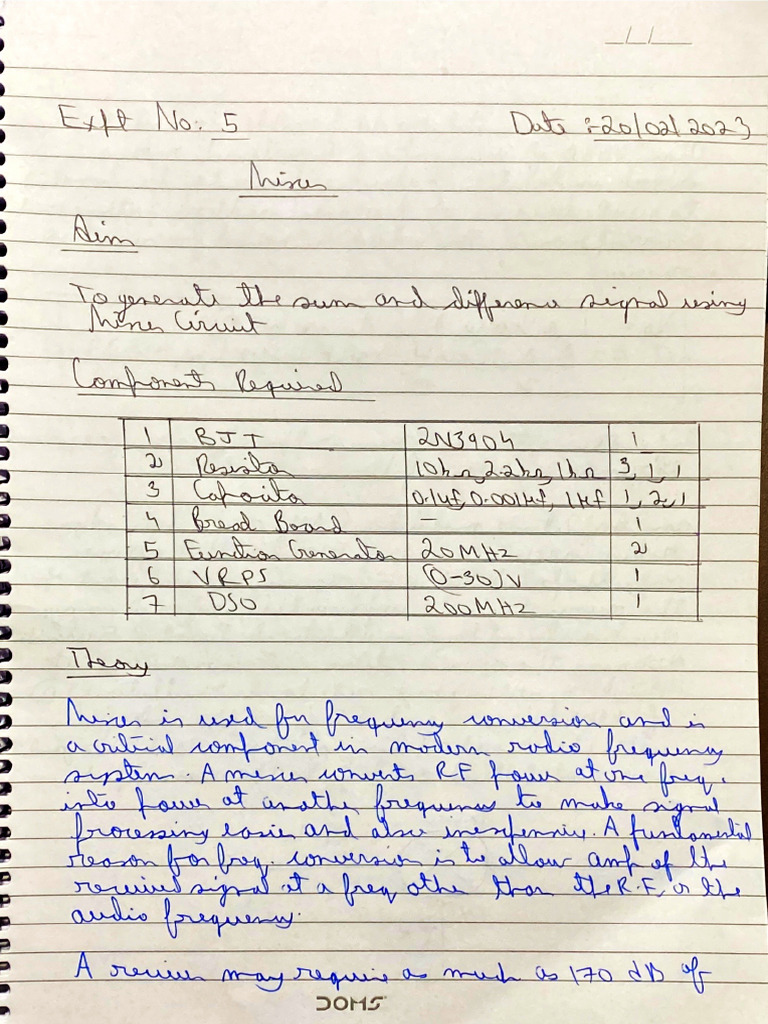 Exp5 21BEC0384 | PDF