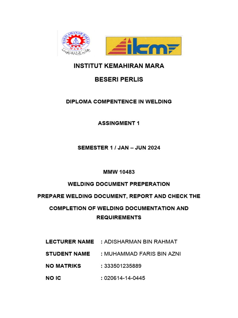 Welding Document | PDF