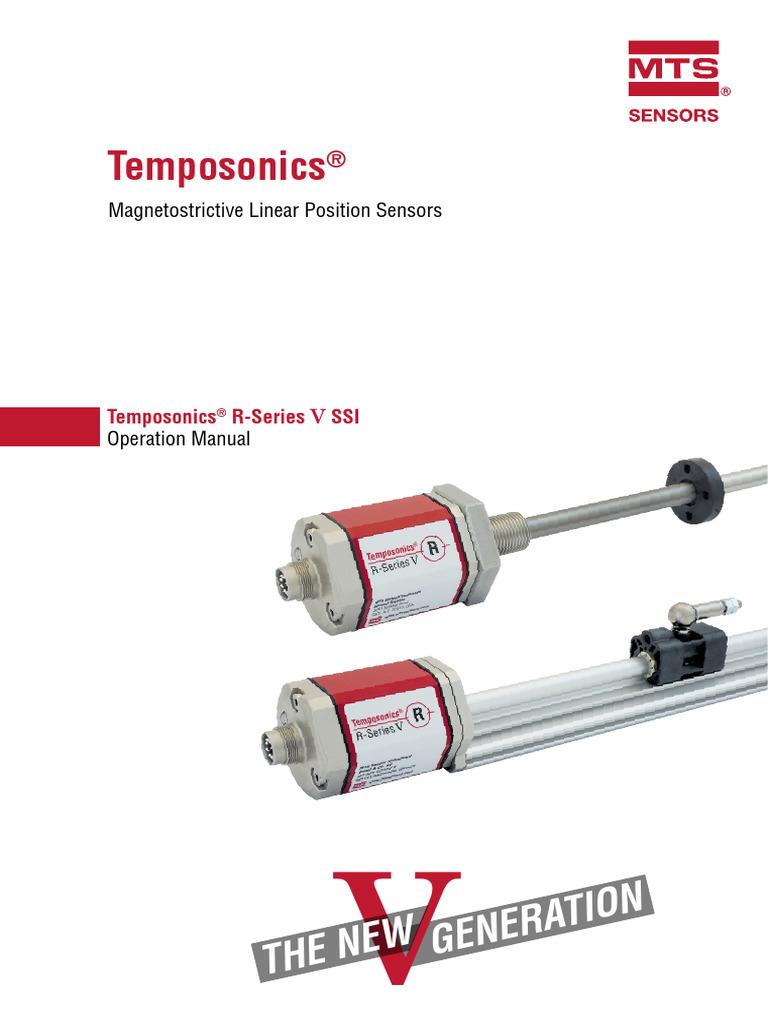 Operation Manual R-SeriesV SSI 552011 en | PDF | Sensor | Waveguide