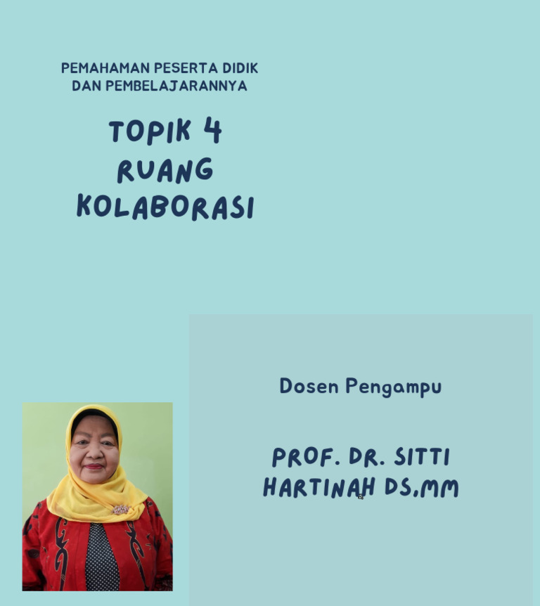 Topik 4-Ruang Kolaborasi PPDP Ulia Riska Ikrimah - PPTX - 20240326 - 080452 - 0000 | PDF
