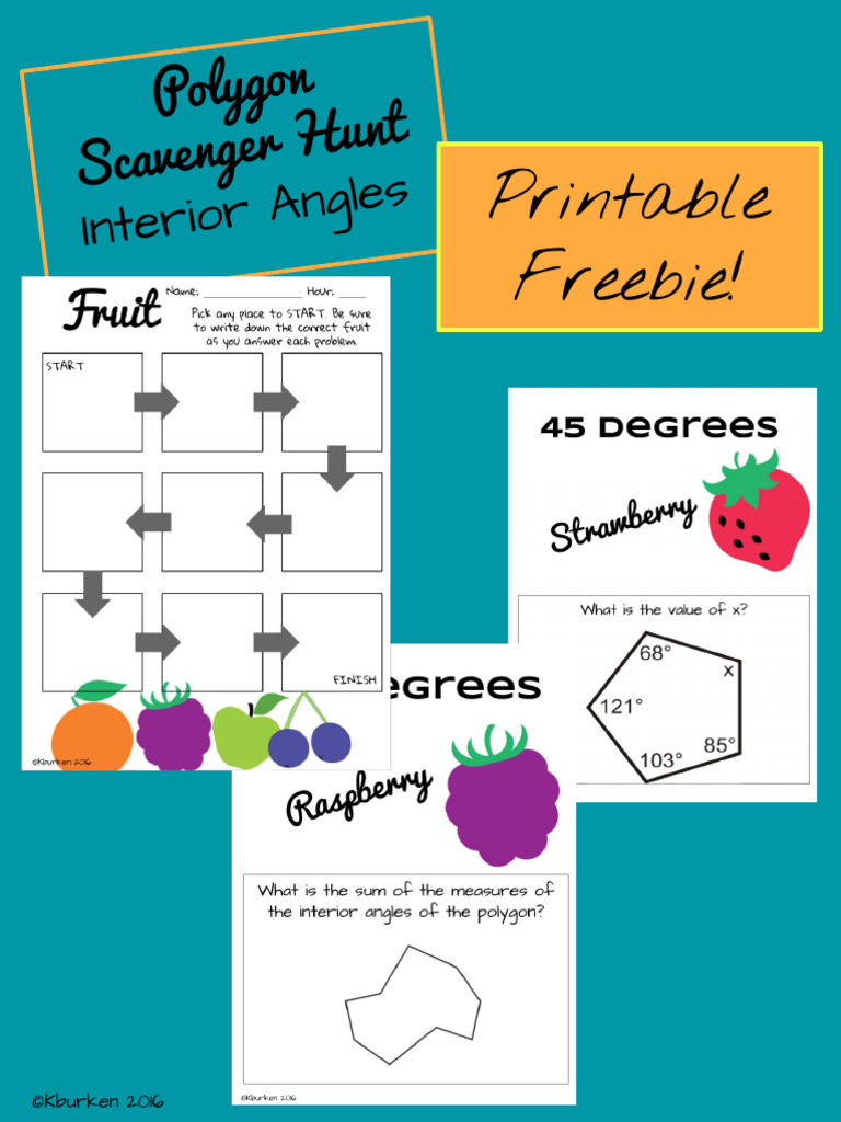 Interior Angles of Polygon | Download Free PDF | Euclidean Plane ...