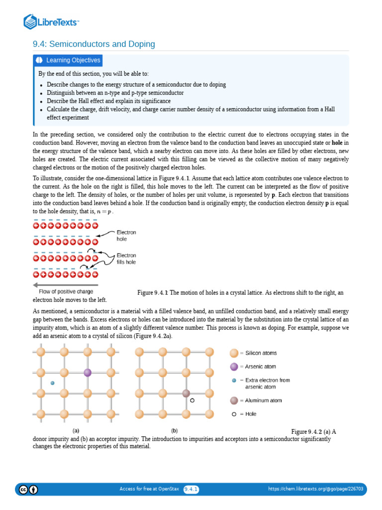 Semiconductors_and_Doping | PDF | Semiconductors | Electron Hole