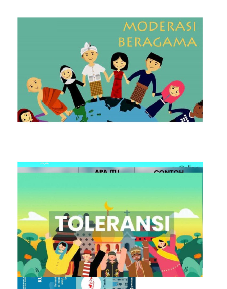 Gambar Moderasi Beragama | PDF