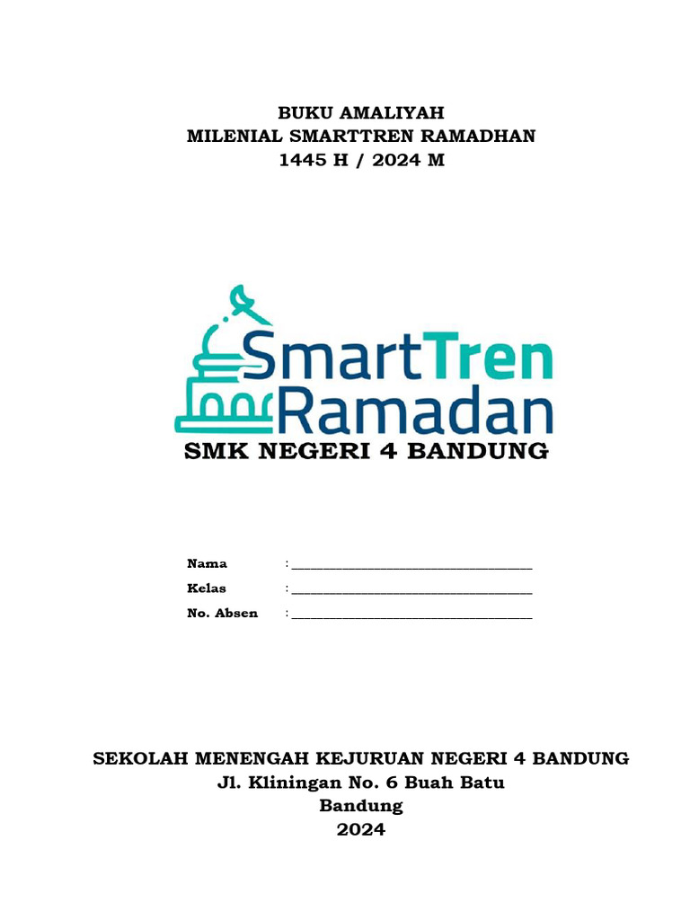 Buku Amaliyah SmartTren 2024 | PDF