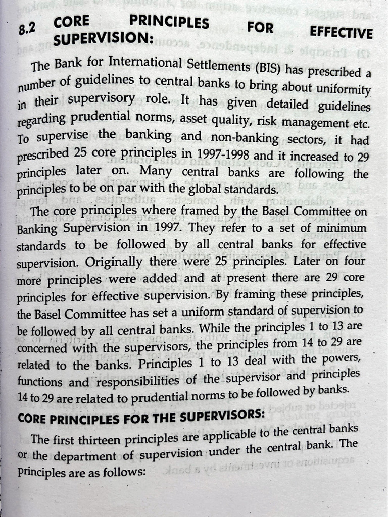Core Principles For Effective Super Applicable For The Supervisors ...
