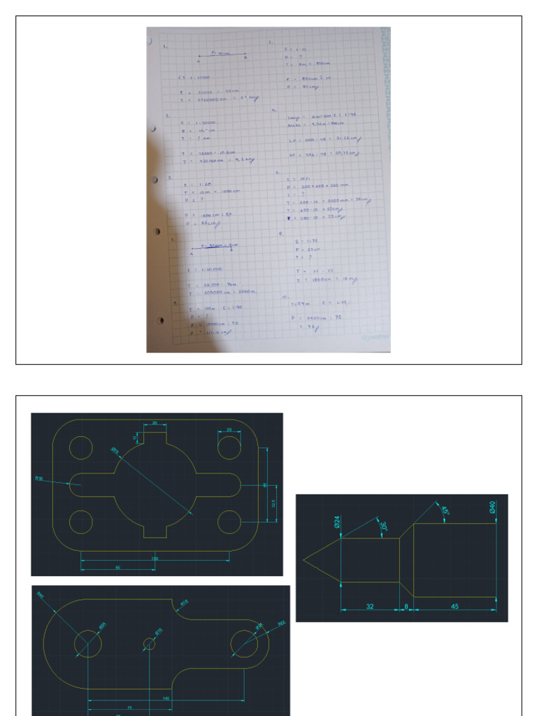 Diseño de Lámina Apaisada en Ingeniería | PDF