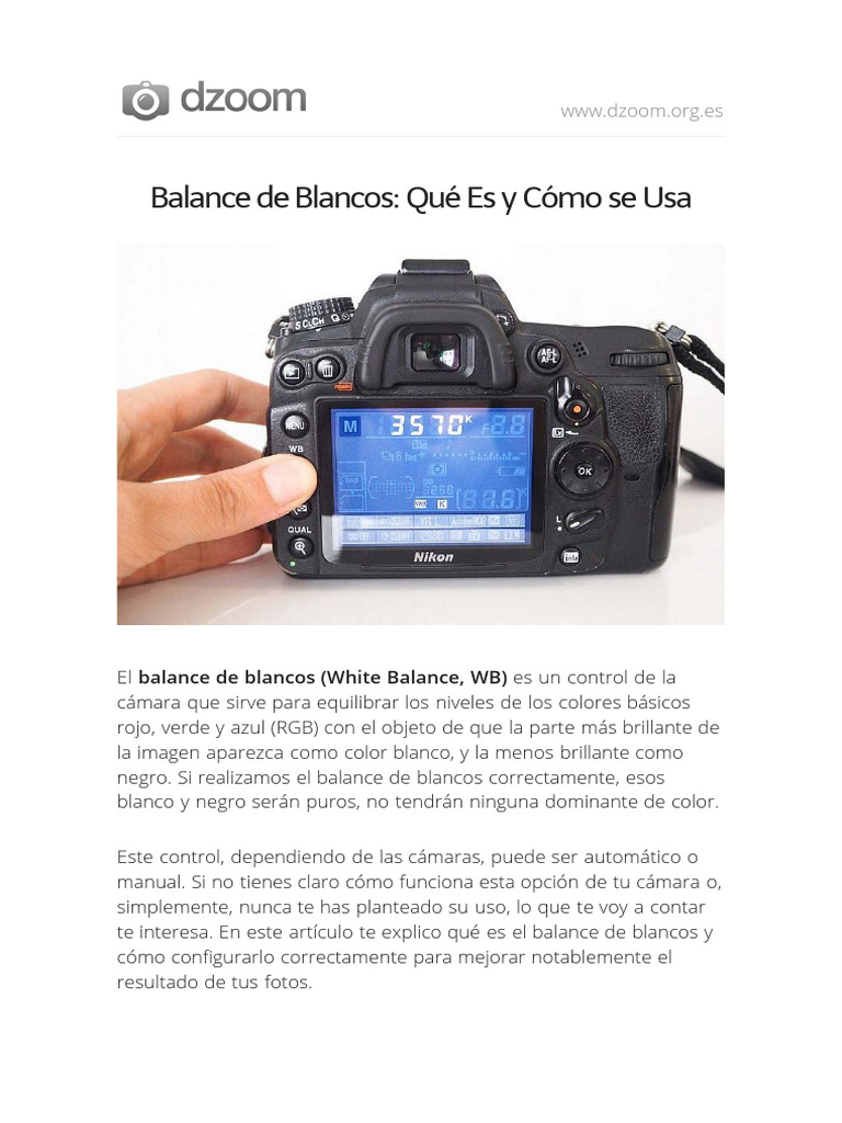 1 Balance-De-Blancos - Que-Es-Y-Como-Se-Usa | PDF | Balance de color ...