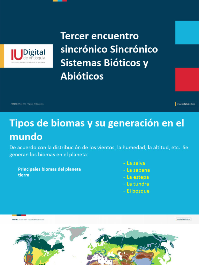 Biomas del planeta: tipos y características | PDF | Clima | Desierto