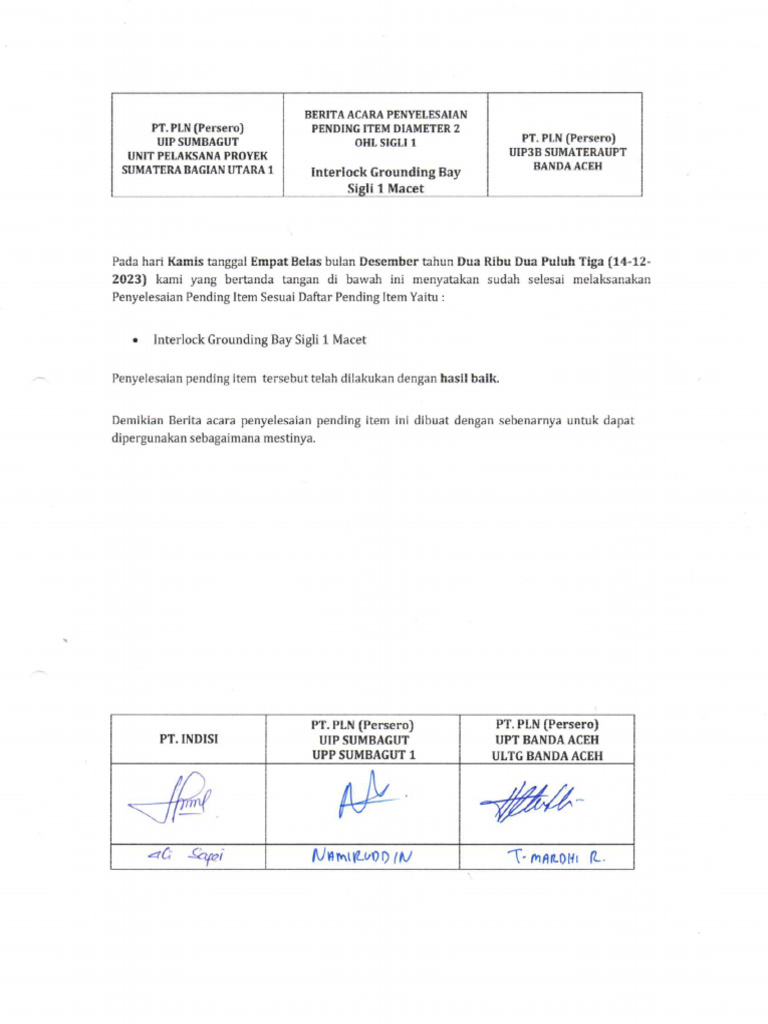 BA Interlock Grounding DS Line 1 | PDF