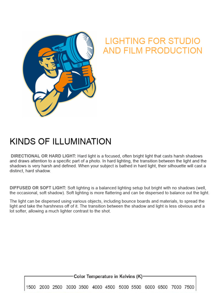 Studio Lighting Techniques Explained | PDF | Incandescent Light Bulb ...