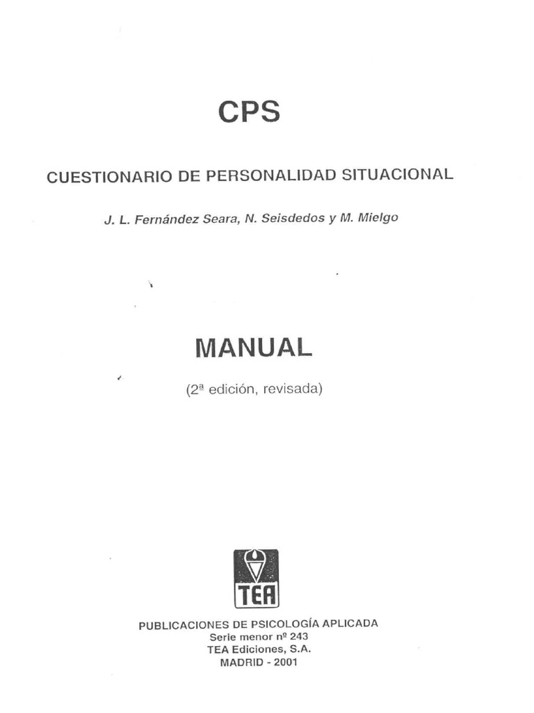 Manual CPS | PDF
