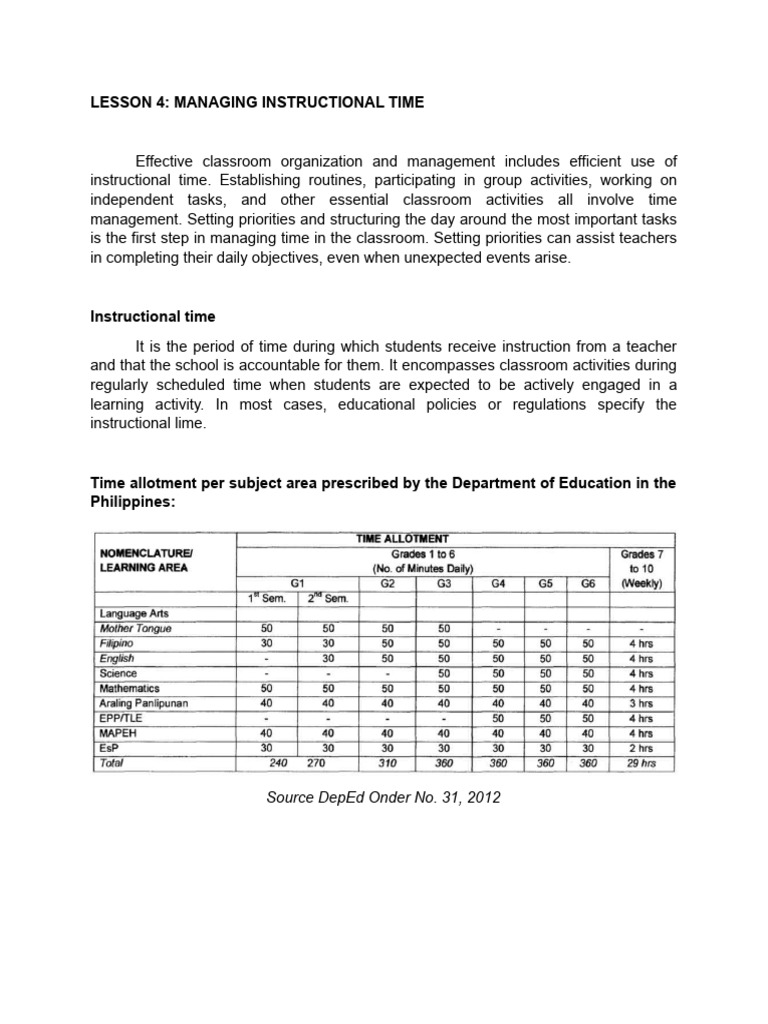 LESSON 4 Rizal Emee | PDF | Teachers | Behavior Modification
