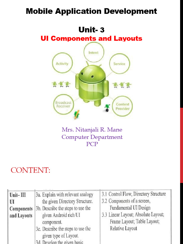 MAD Unit 3 | Download Free PDF | Computer File | Page Layout