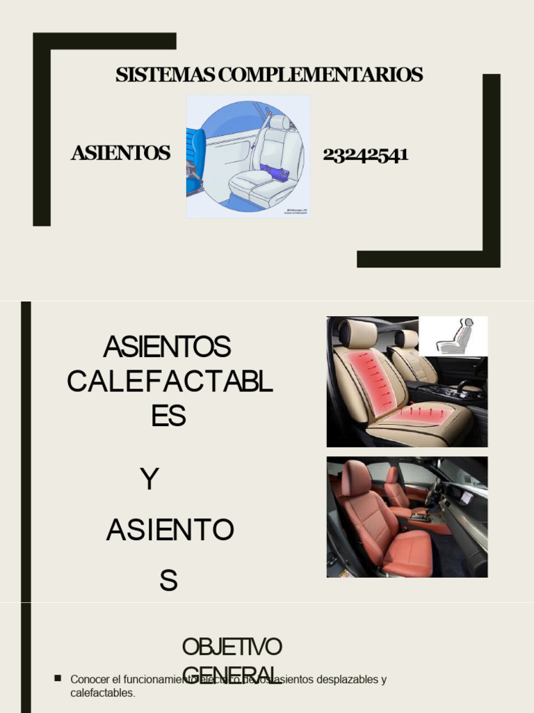 ASIENTOS | PDF | Cambiar | Motores
