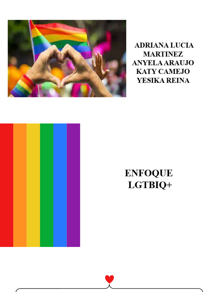 Enfoque Lgtbiq+ | PDF | Estudios LGBTQIA+ | LGBT