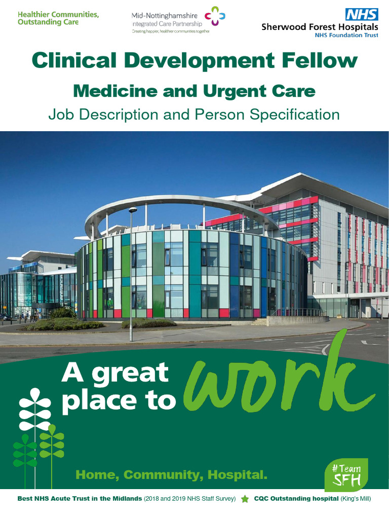Clinical Fellow in Medicine and Urgent Care - Jan 2024 | PDF ...