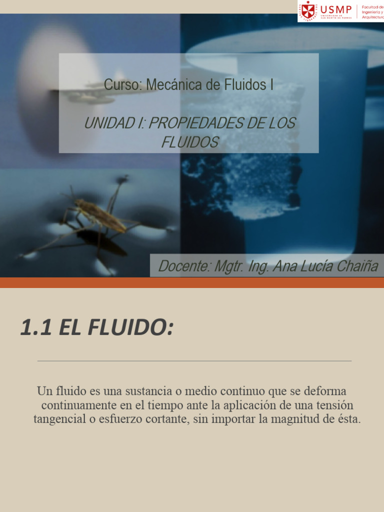 Fluidos 1 Los Fuidos - Alchm-M1 | PDF | Viscosidad | Líquidos