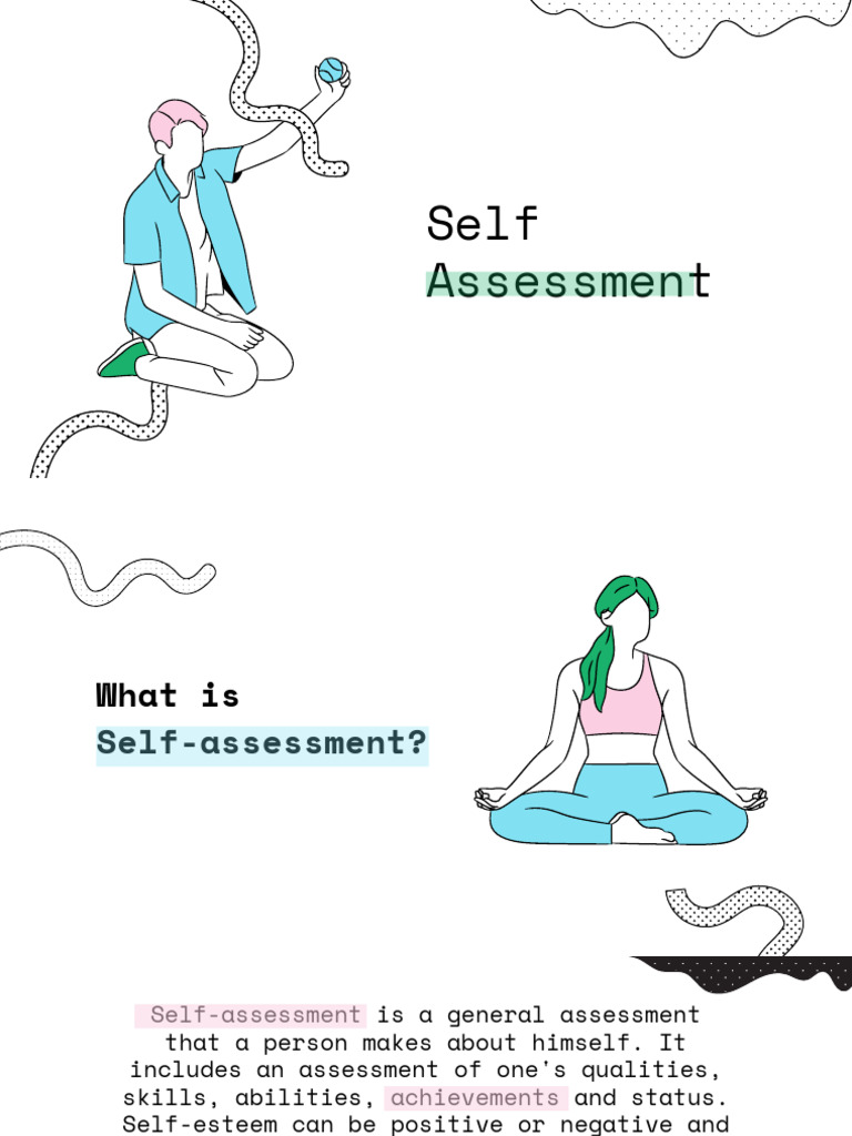 Self Assessment | PDF | Self Esteem | Behavior Modification