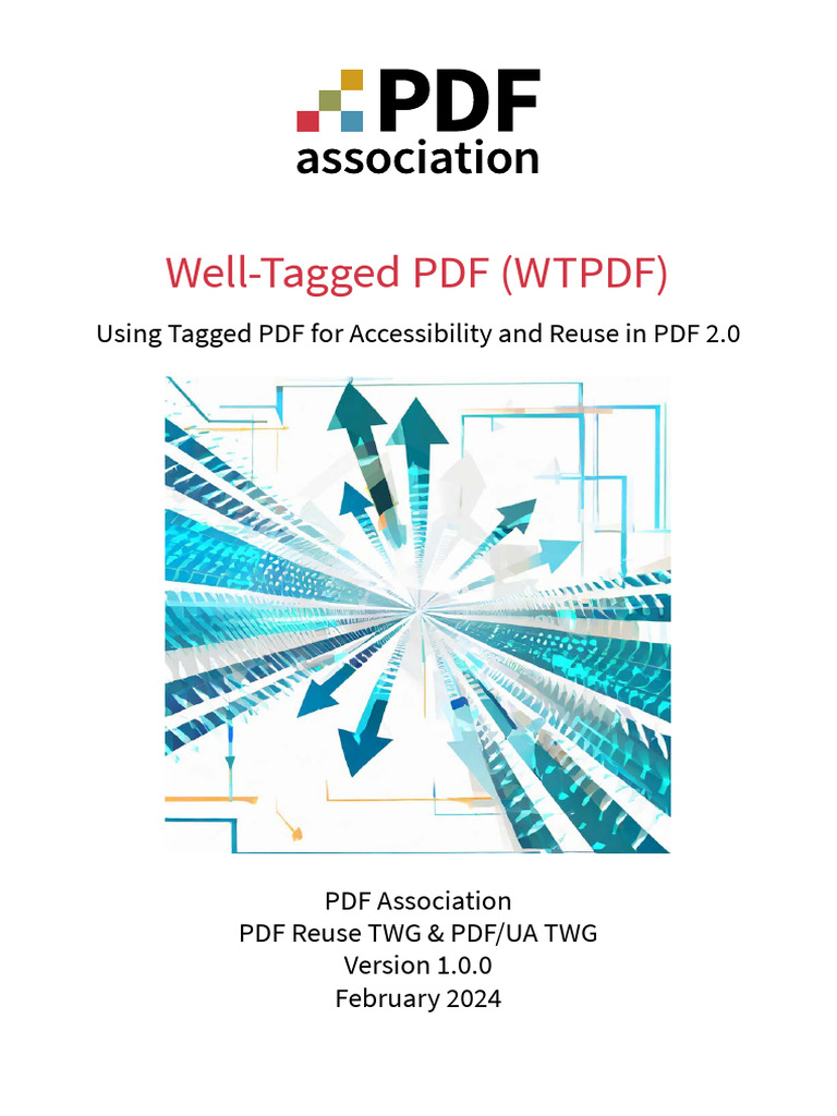 Well Tagged PDF WTPDF 1.0 | PDF