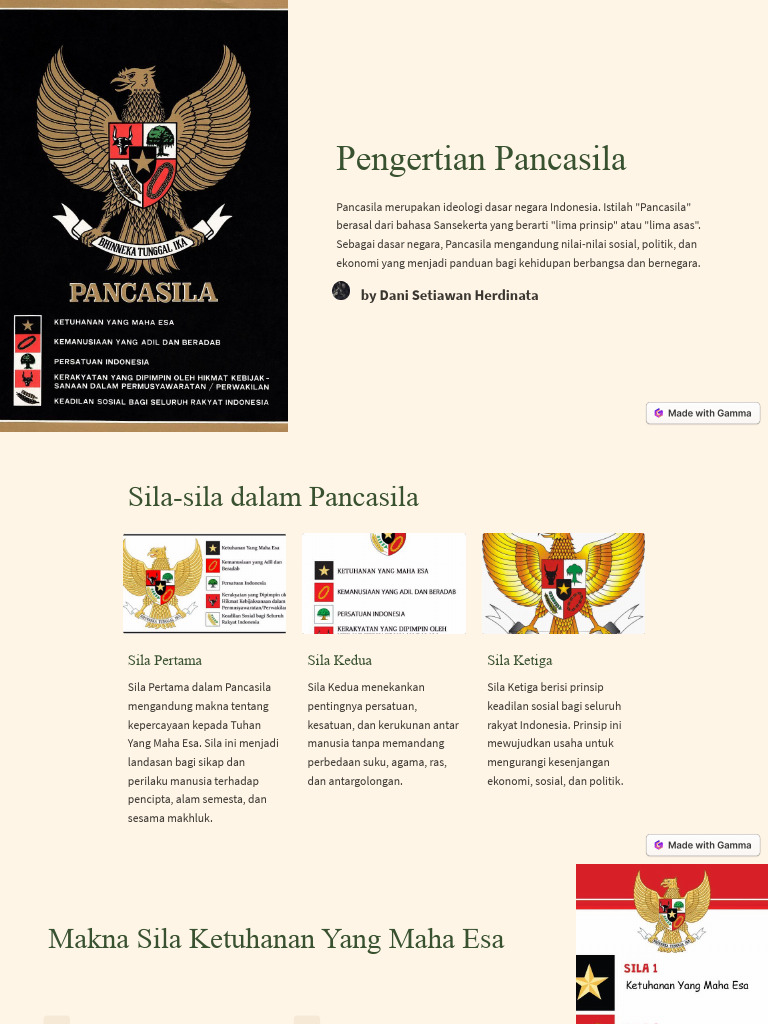 Pengertian Pancasila | PDF