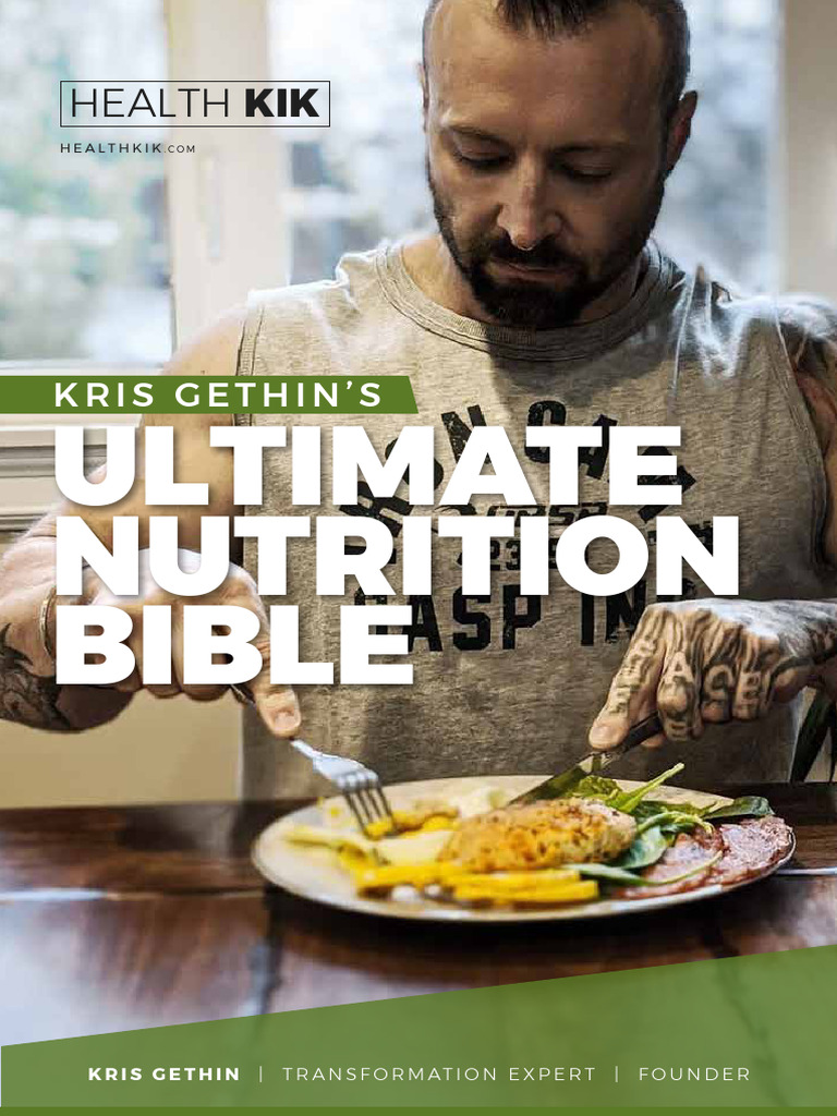 Nutrition Bible | PDF | Fat | Dietary Fiber