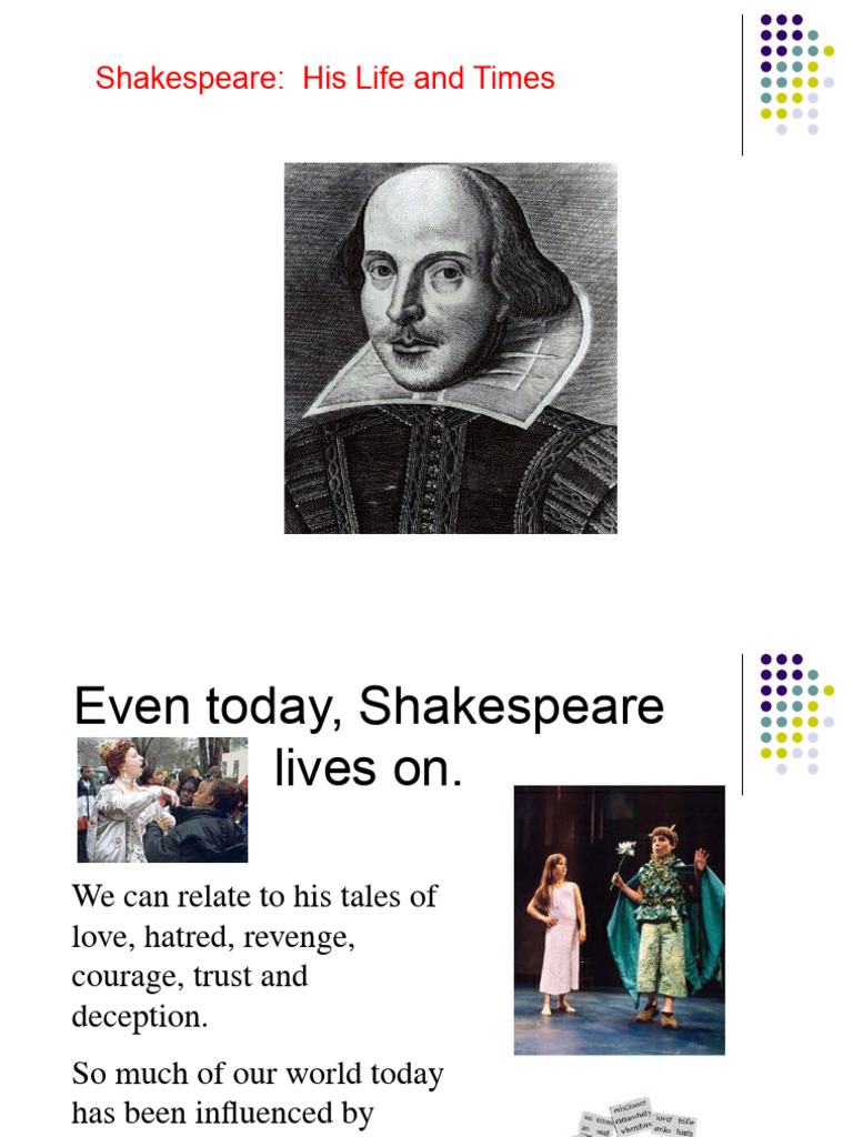 Introduction To Shakespeare | PDF | William Shakespeare