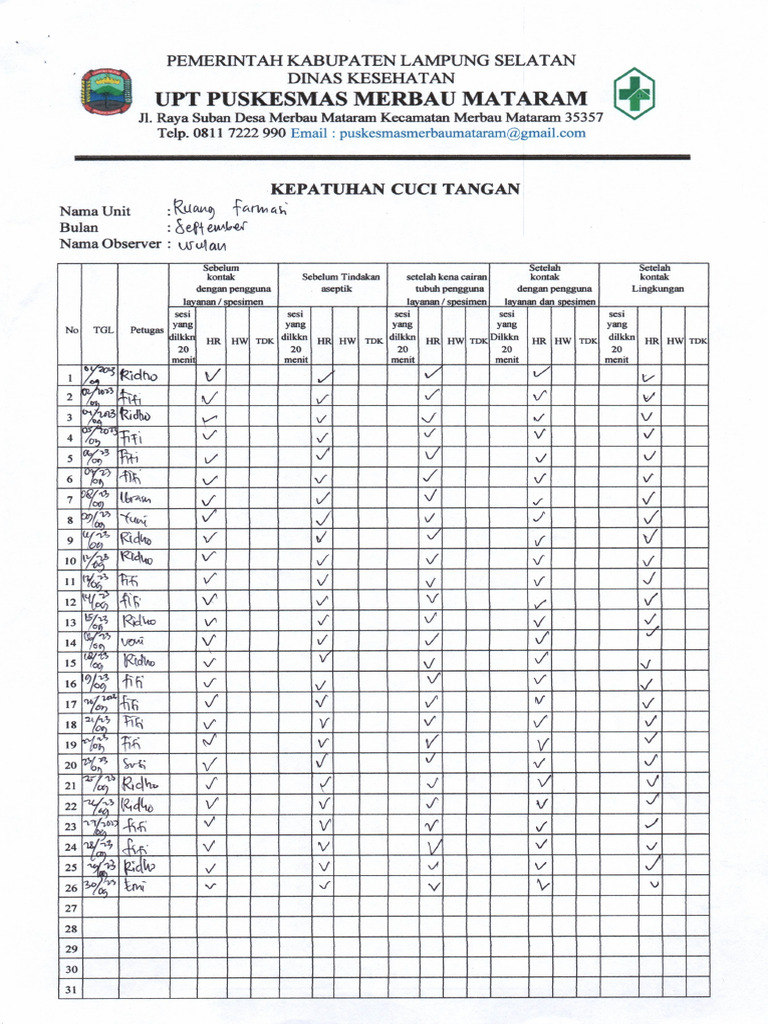 Bukti Monitoring KKT | PDF