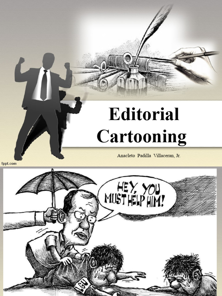 Editorial-Cartooning Villaceran | PDF | Drawing | Cartoon