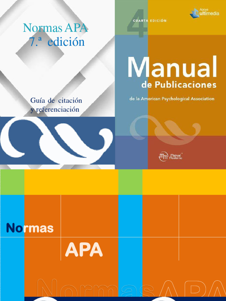 Tema 2 Normas APA | PDF | Inteligencia emocional | Estilo apa