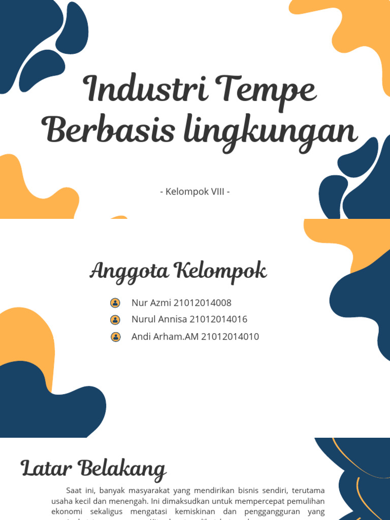 Proposal Usaha Tempe Berkelanjutan | PDF | Kesehatan Holistik | Teknologi & Rekayasa